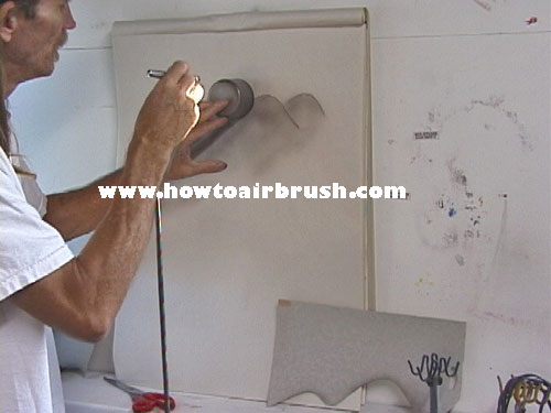 Airbrush Lesson 5 - Practicing Your Airbrushing Skills - Airbrush Guru