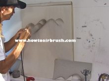 Airbrush Lesson 5 - Practicing Your Airbrushing Skills - Airbrush Guru