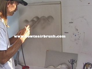 Airbrush Lesson 5 - Practicing Your Airbrushing Skills - Airbrush Guru